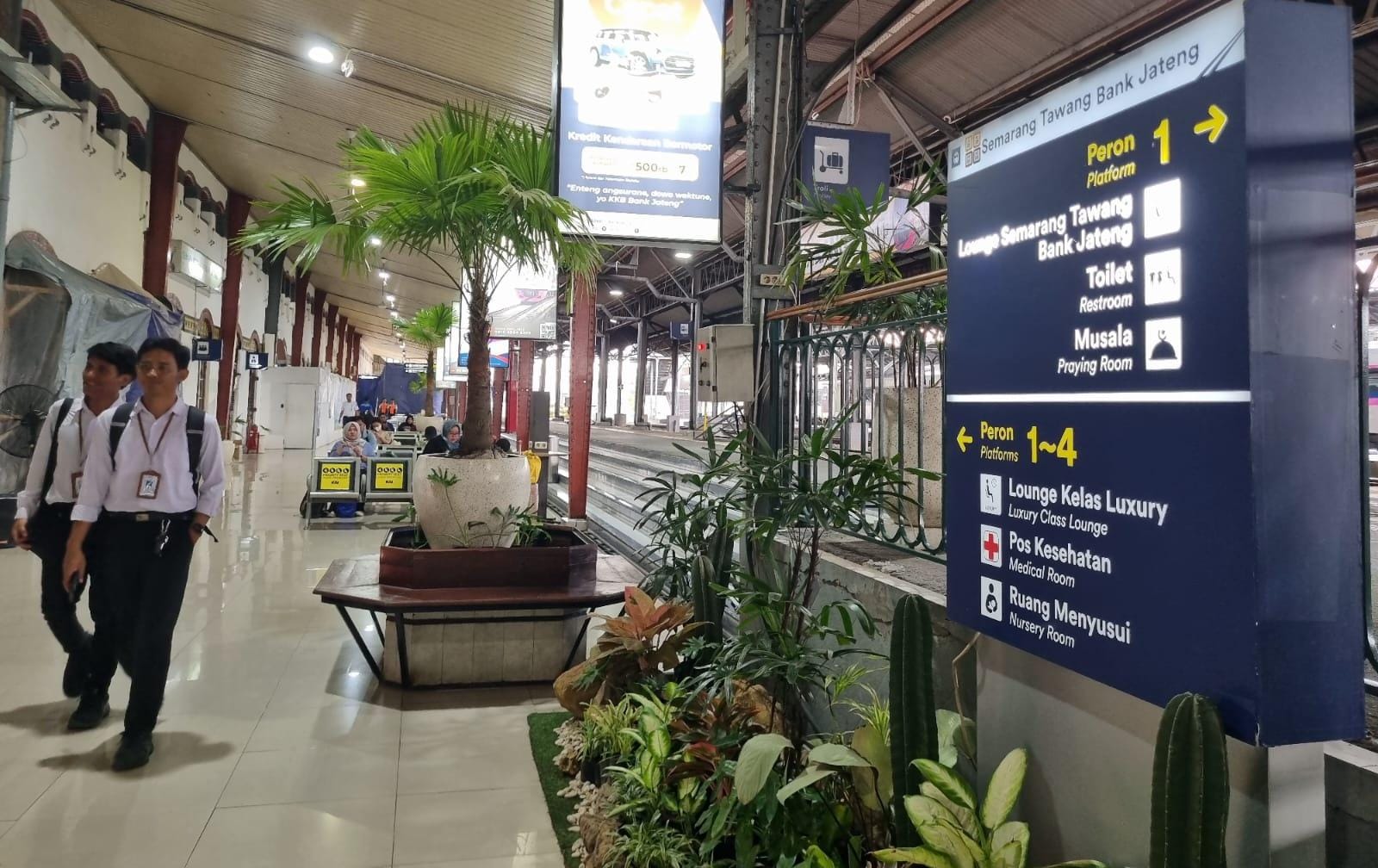 Integrasi Moda Transportasi di Stasiun Semarang Tawang Cukup Lengkap ...