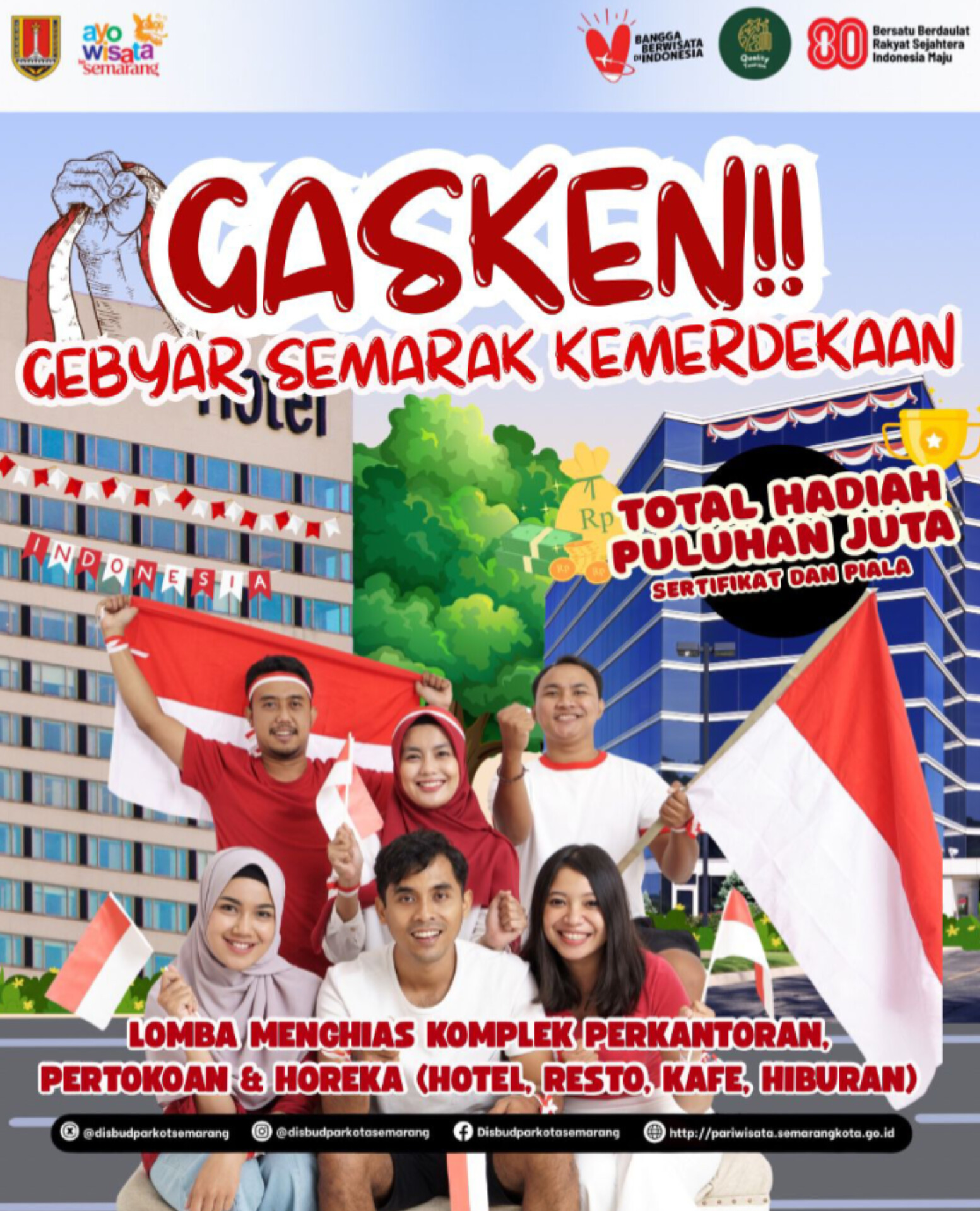 Pemerintah Kota Semarang Gelar Lomba Menghias Komplek Perkantoran ...
