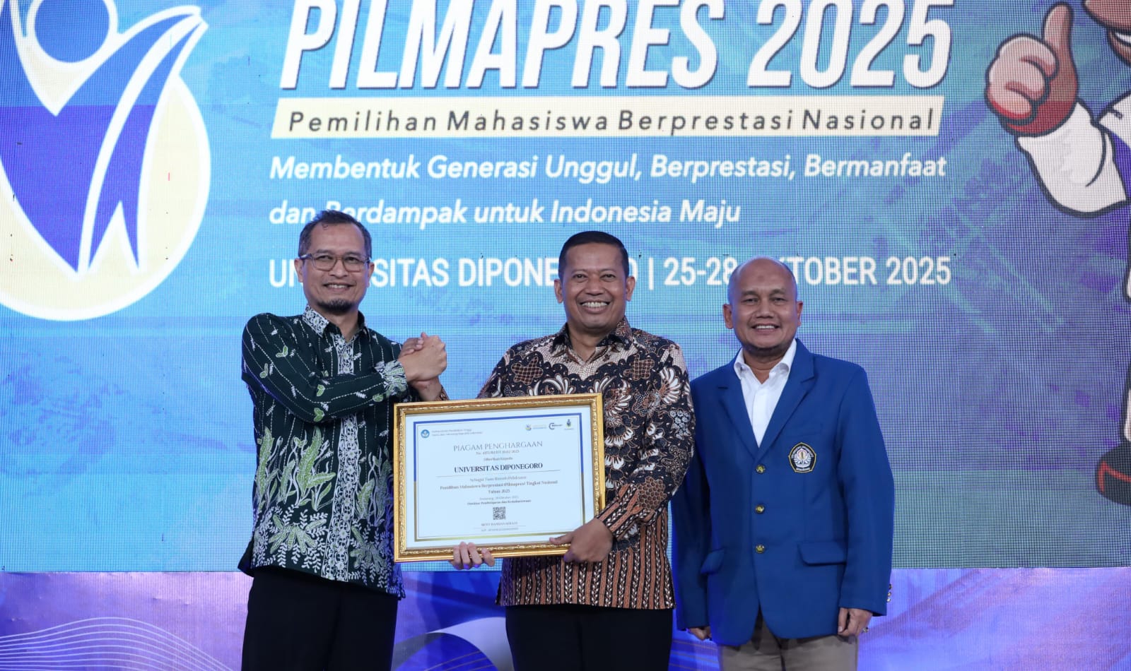 UNDIP Dominasi Pilmapres 2025, Tunjukkan Kualitas Pendidikan dan ...